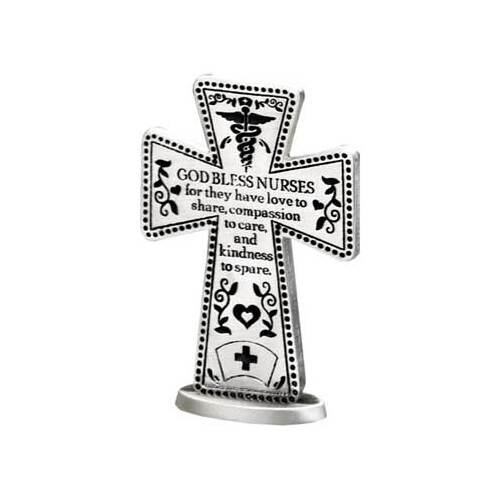 Cross Standing Nurse 75mm Gatto Christian Shop
